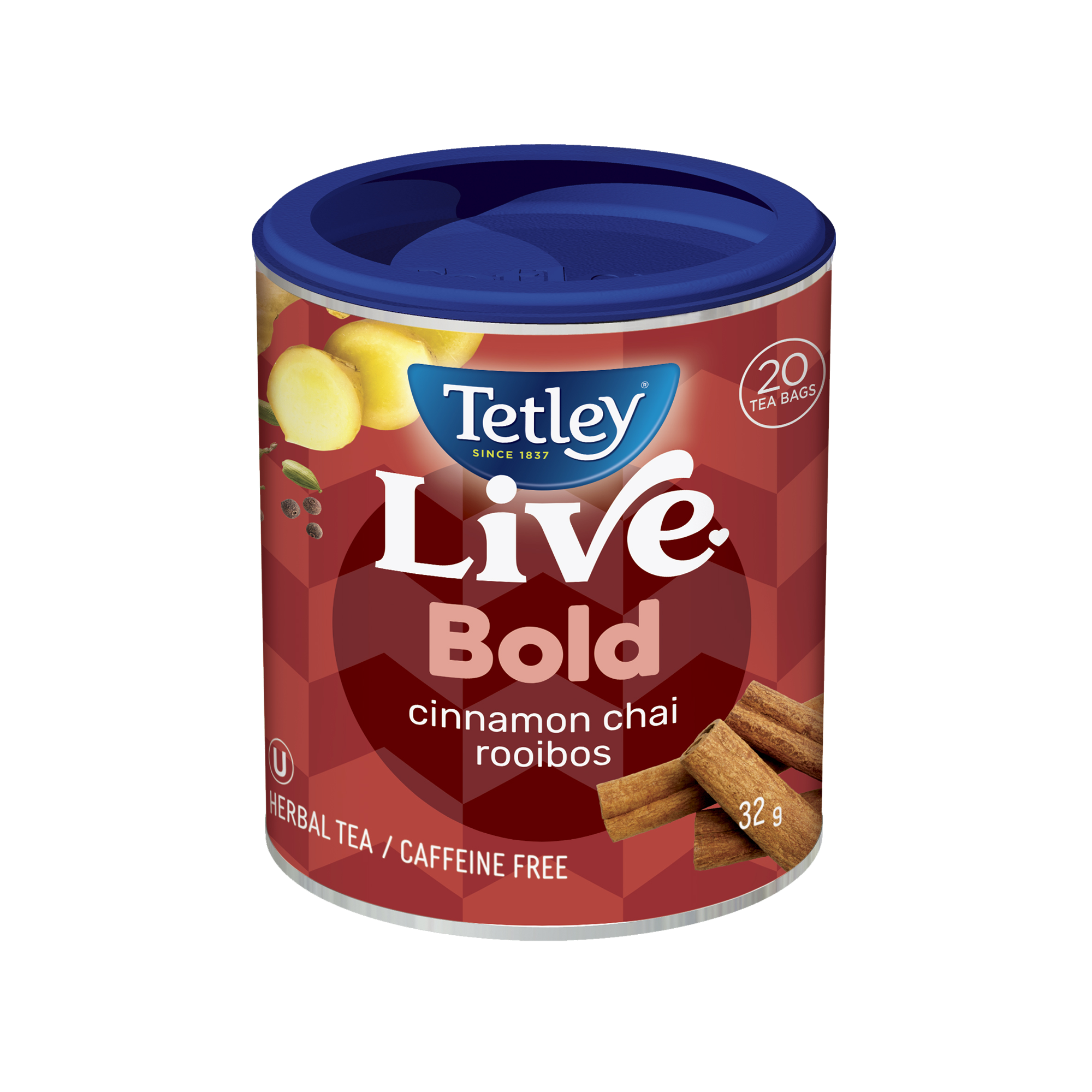Live Bold Tea - Cinnamon, Chai & Rooibos – Tetley Canada